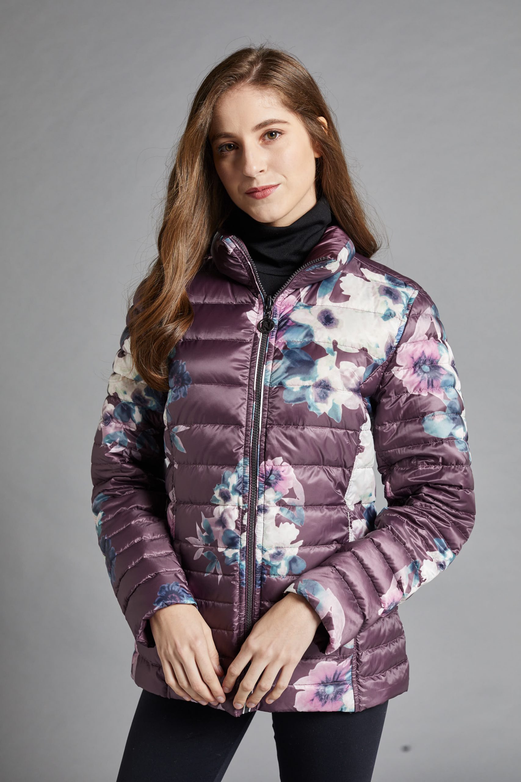 Ladies' Digital Print Padding Jacket Ladies' Digital Print Puffer ...